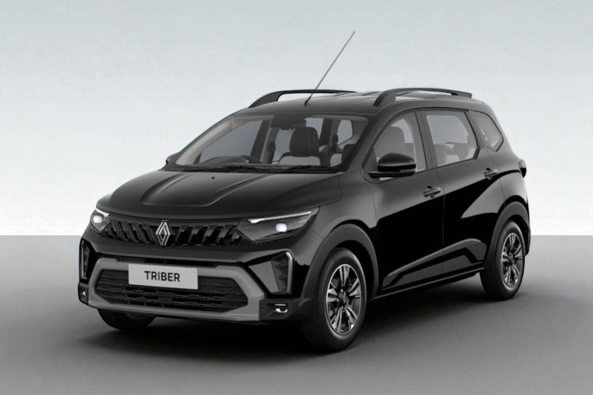 Renault Triber Stealth Black – Check Stealth Black Price & Images ...